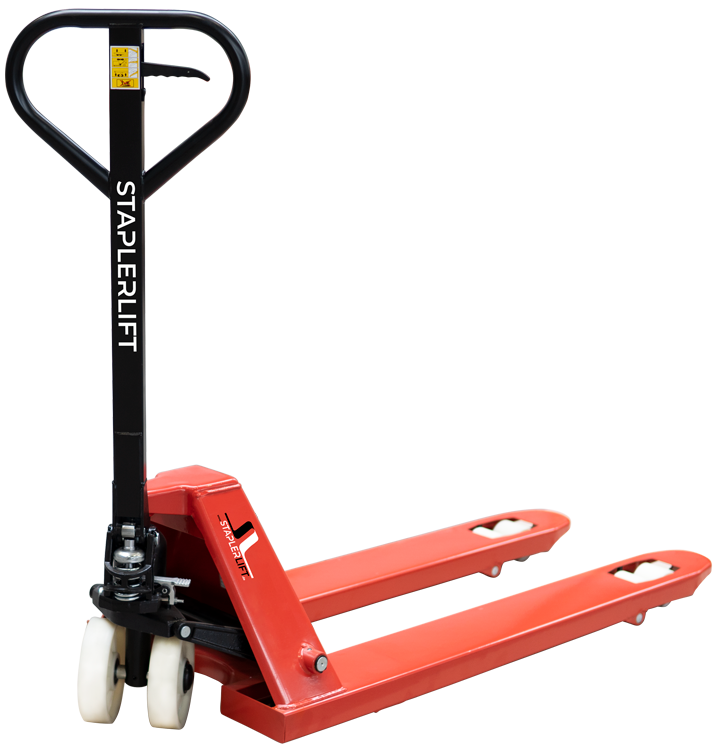 Gabelhubwagen BASIC 2300kg mit Nylon / Tandem Nylon Bereifung